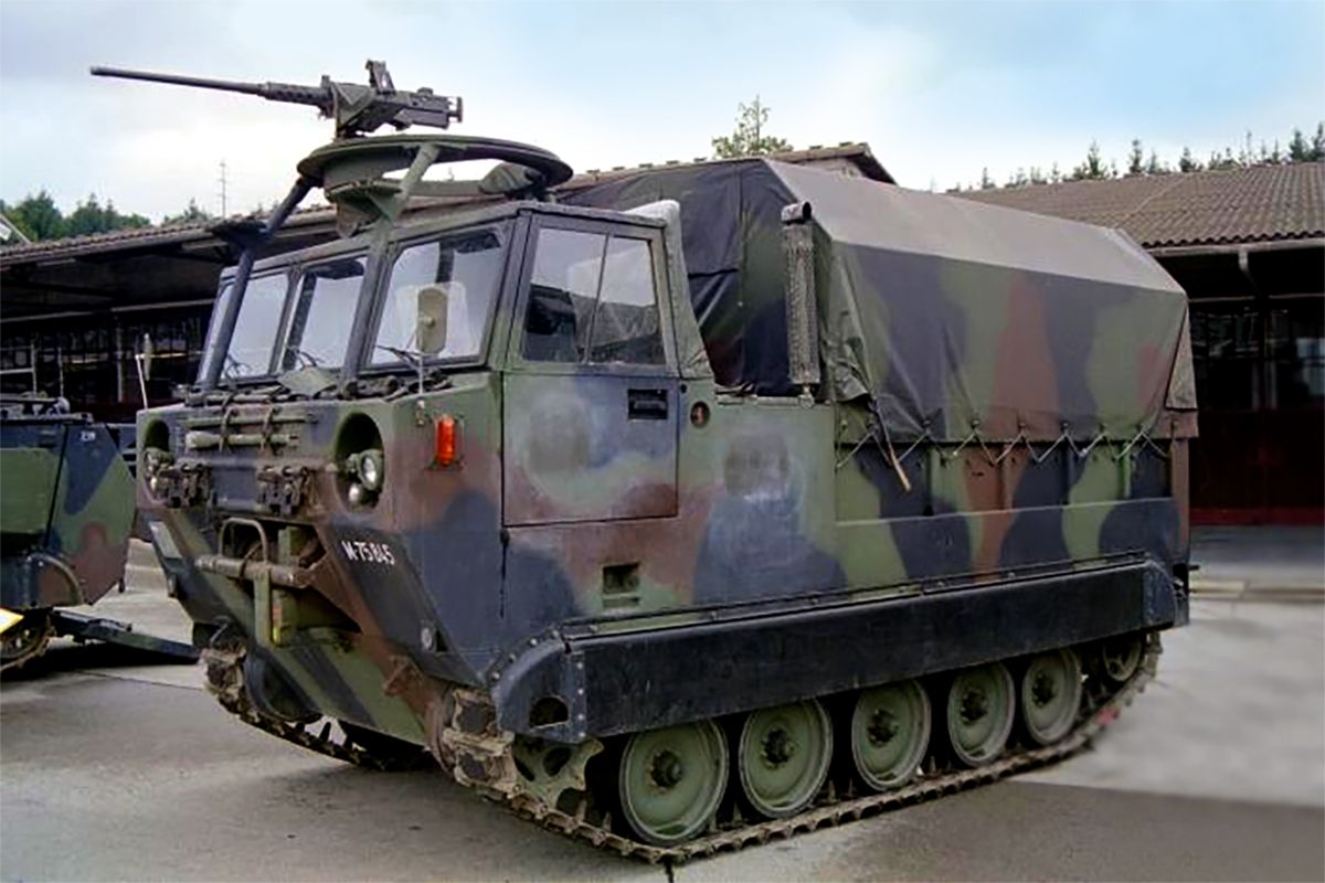 Гусеничні вантажівки M548 з Норвегії: фото, характеристики - Auto24