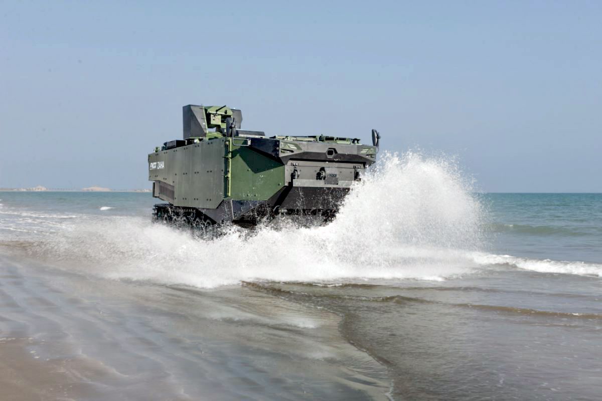 Морская штурмовая машина FNSS ZAHA: описание, фото, видео- Auto24
